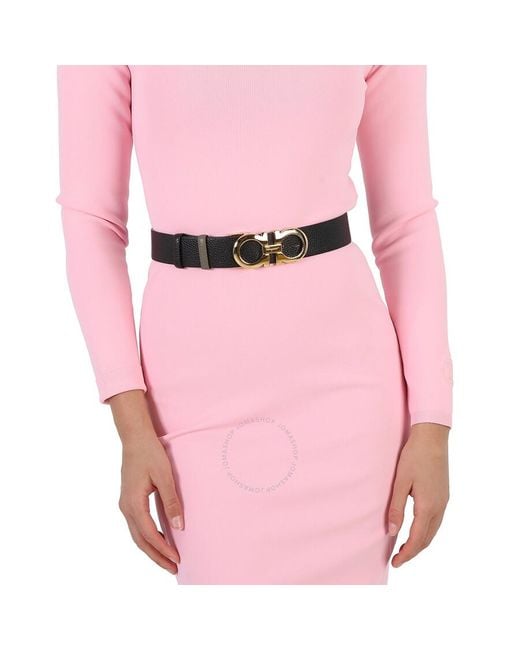 Ferragamo Salvatore Reversible in Black | Lyst UK