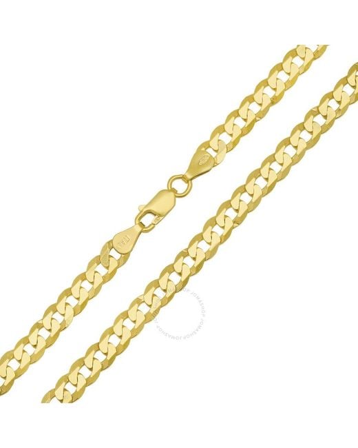 Kylie Harper Thick/heavy Italian 14k Gold Over Silver Miami Cuban Curb ...