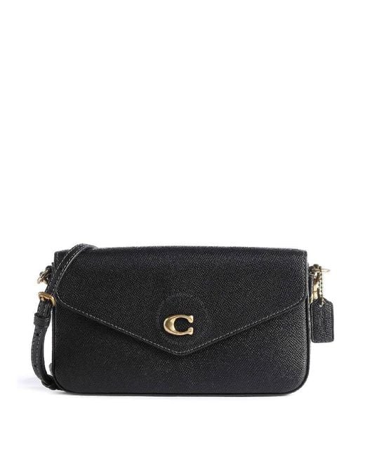 COACH Wyn Detachable Strap Crossbody Bag in Black | Lyst