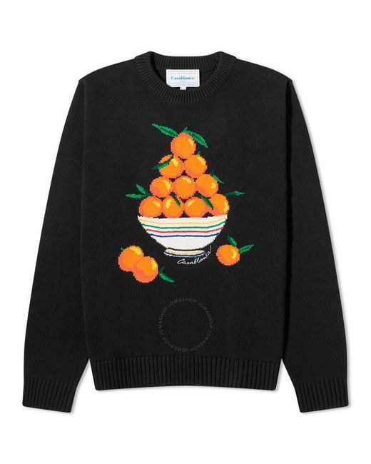 CASABLANCA Pyramide D' Oranges Jumper in Black for Men | Lyst