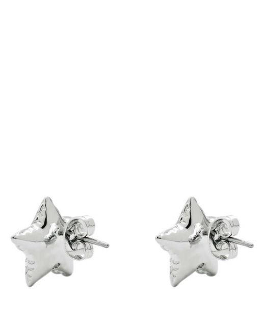 Marc Jacobs Light Antique Balloon Star Earrings in White | Lyst UK