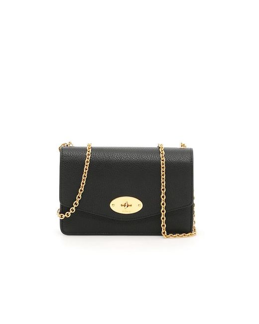 Mulberry Darley Small Shoulder Bag in Black | Lyst UK