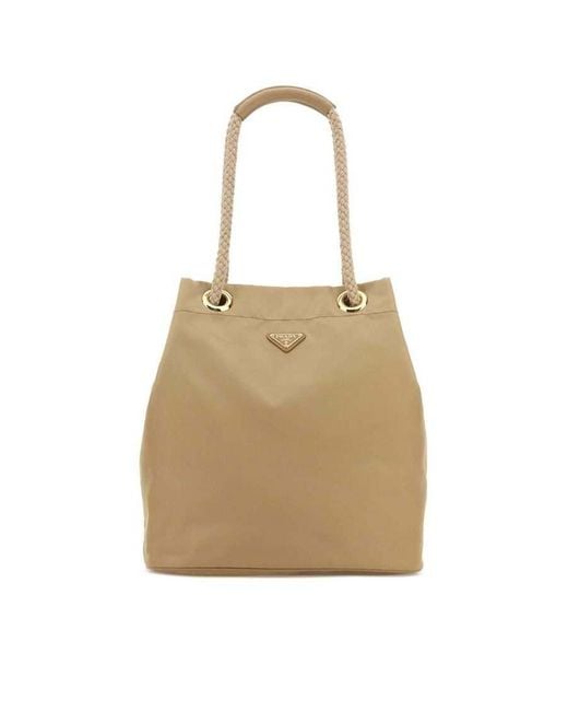 Prada Re-Nylon Large Mariner Bucket Bag Cammello Borse A Secchiello in ...