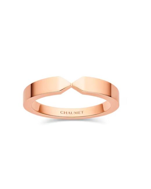 Chaumet 18K Rose Triomphe De Wedding Band | Lyst UK