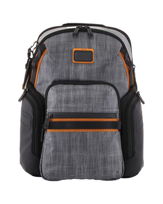 Tumi Alpha Bravo Navigation Backpack in Gray for Men | Lyst
