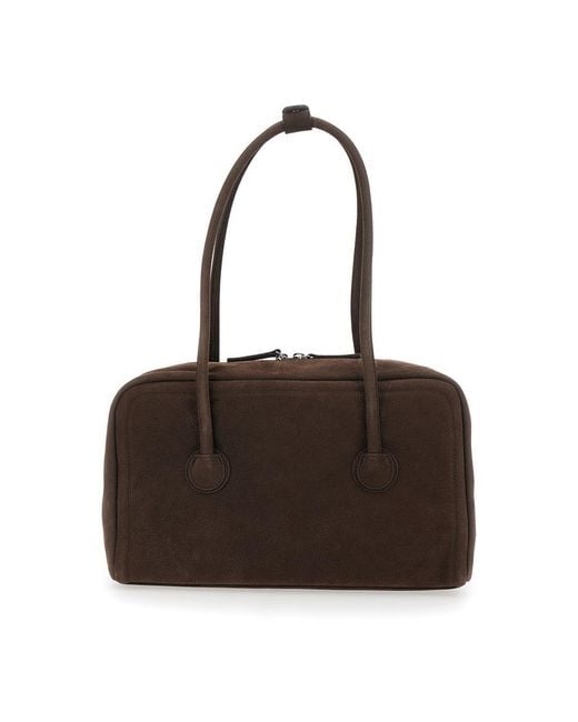 Marge Sherwood Shoulder Bag Soft Boston Small With Logo Lettering On ...