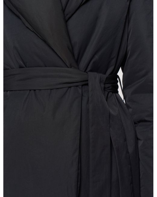 JOSEPH Charlot Padded Duck Down Coat in Black | Lyst UK