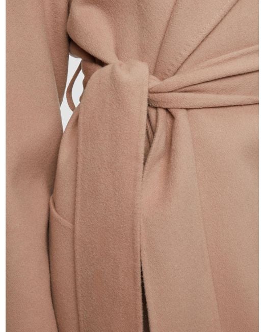 JOSEPH Clemence Double Face Cashmere Coat in Natural | Lyst