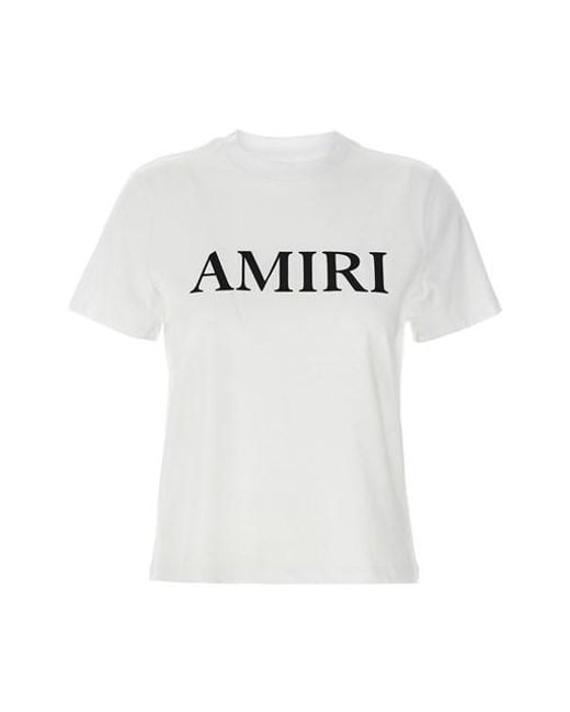 Amiri 'Core Logo' T-Shirt in White | Lyst