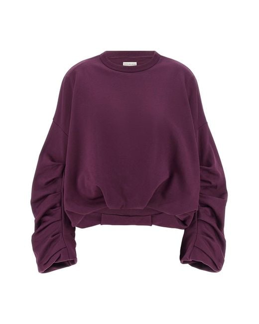 Dries Van Noten 'hannett' Sweatshirt in Purple | Lyst UK