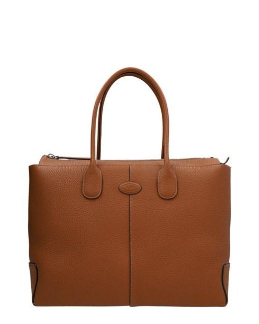 Tod's ' Di Bag' Shoulder Bag in Brown | Lyst Tod's ' Di Bag' Shoulder Bag in Brown | Lyst