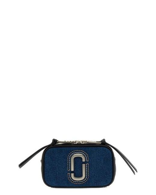 Marc Jacobs 'the Denim Chain Snapshot' Crossbody Bag in Blue | Lyst