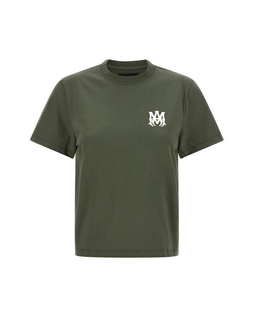Amiri 'core Logo' T-shirt in Green | Lyst UK