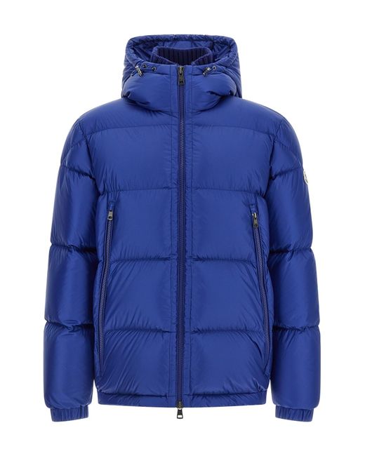 Moncler 'rivau' Down Jacket in Blue for Men | Lyst UK