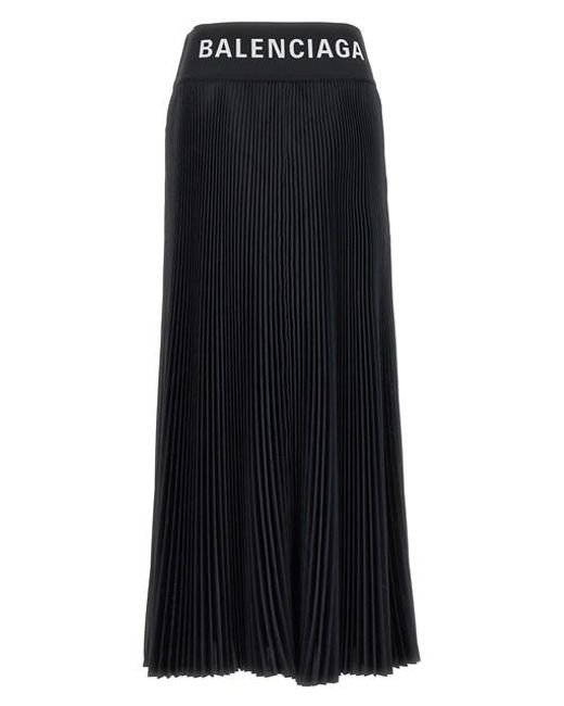 Balenciaga Skirts in Black | Lyst