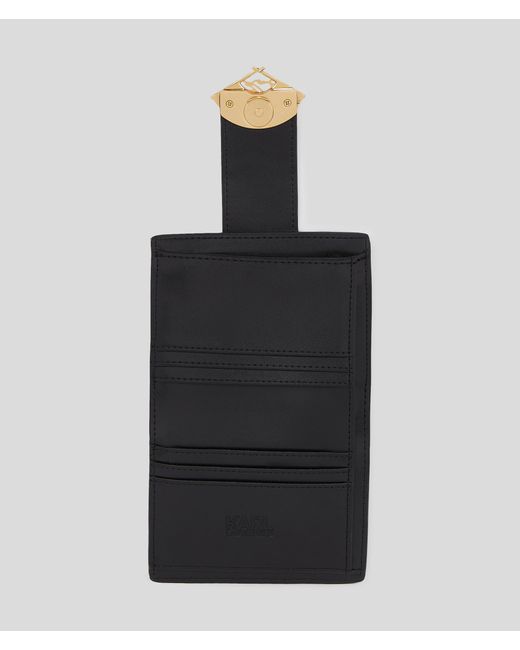 Karl Lagerfeld K/signature Fan Bifold Wallet in Black | Lyst UK