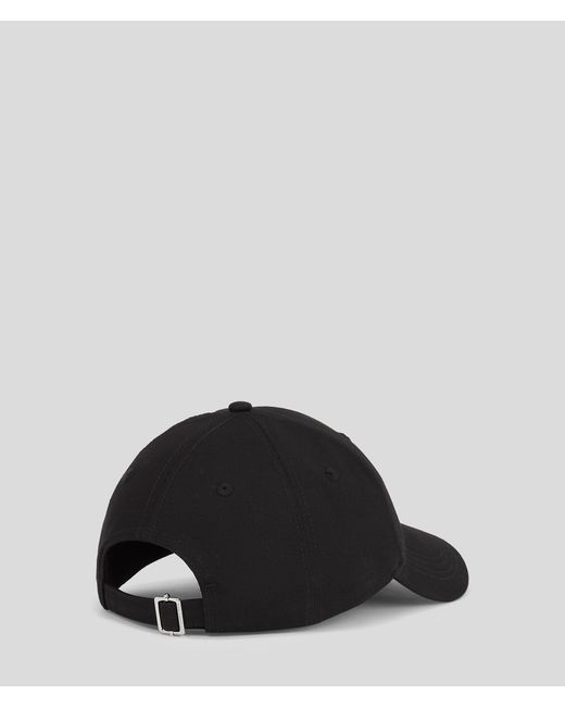 Karl Lagerfeld K/essential Cap in Black | Lyst UK