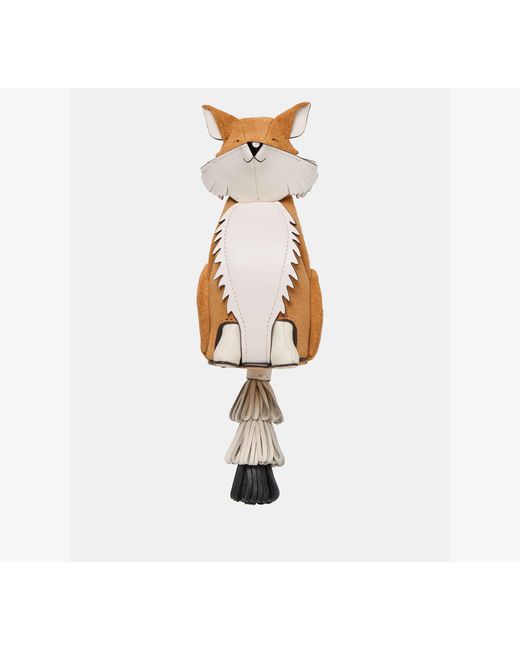 Kate Spade Critters Ginger Fox Coin Purse in White | Lyst