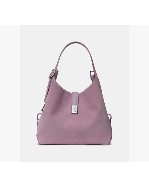 Kate Spade Deco Suede Crossbody Tote Bag in Purple | Lyst