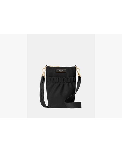 Kate Spade Carter Nylon Phone Crossbody Bag in Black | Lyst