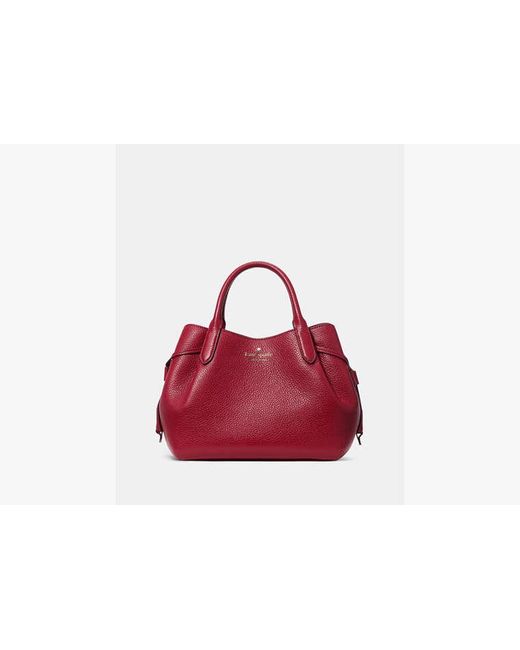 Kate Spade Dumpling Small Satchel Bag in Red | Lyst