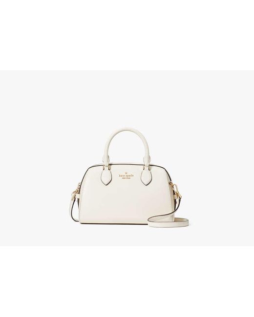 Kate Spade Madison Small Dolly Duffle Crossbody Bag in Black | Lyst