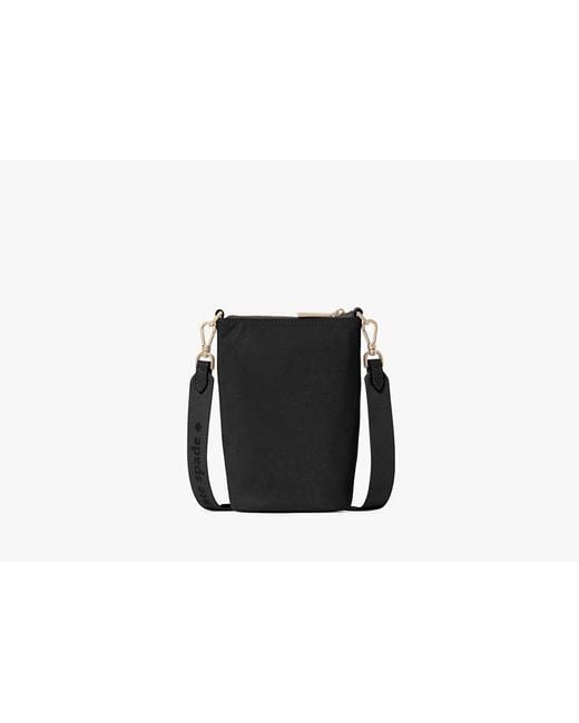 Kate Spade Carter Nylon Phone Crossbody Bag in Black | Lyst