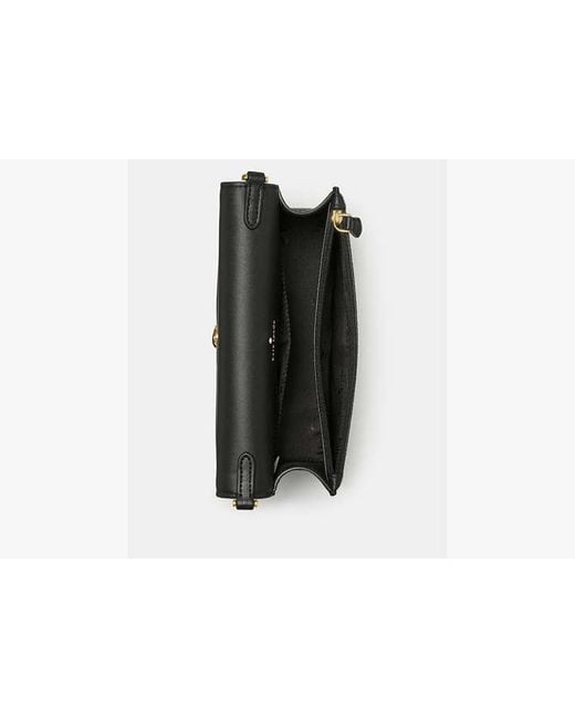 Kate Spade Knott Mini Flap Crossbody in Black | Lyst