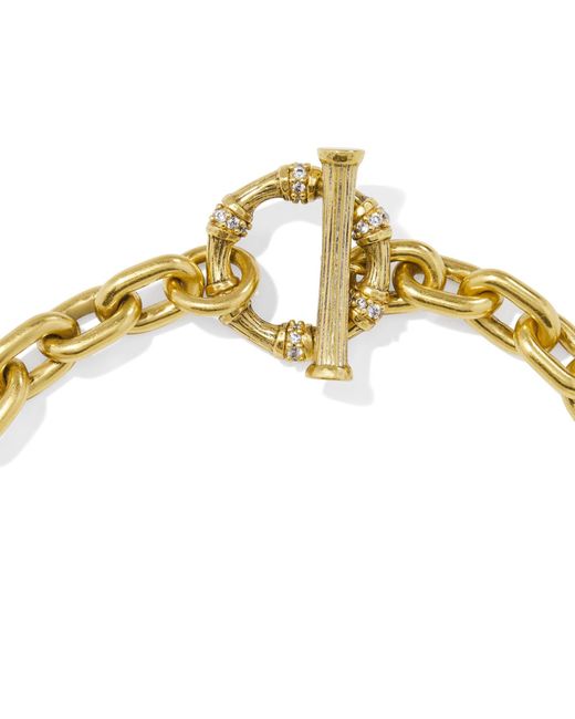 Kendra Scott Maura Vintage Gold Chain Necklace in Metallic | Lyst