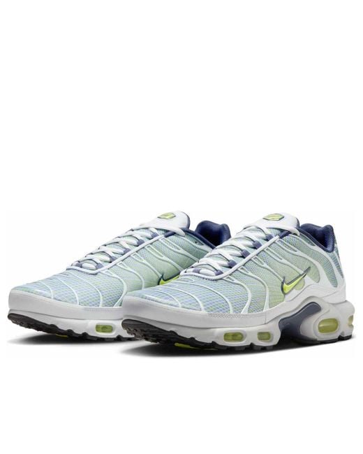 Nike Air Max Plus 'Pebble Lime' in Blue for Men | Lyst