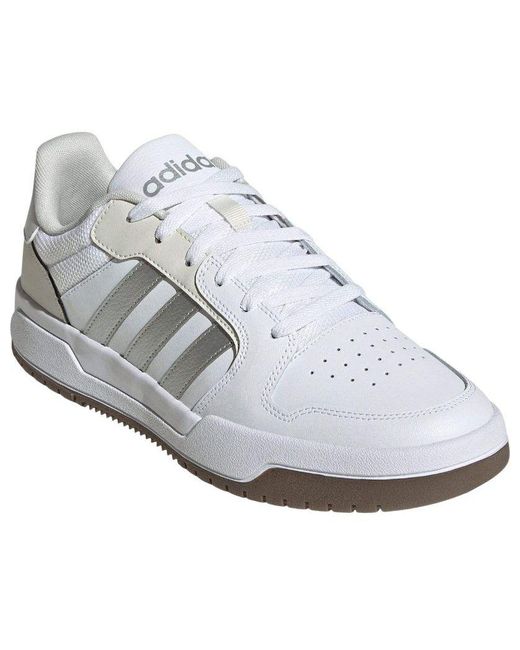 adidas Entrap Low Trainer in White for Men | Lyst UK
