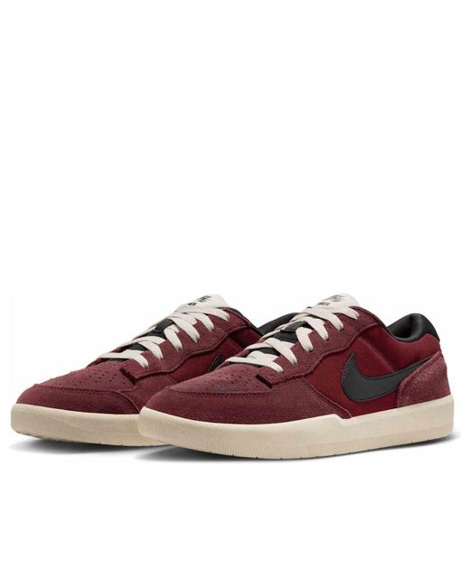 Nike Sb Force 58 'Dark Team' in Red for Men | Lyst