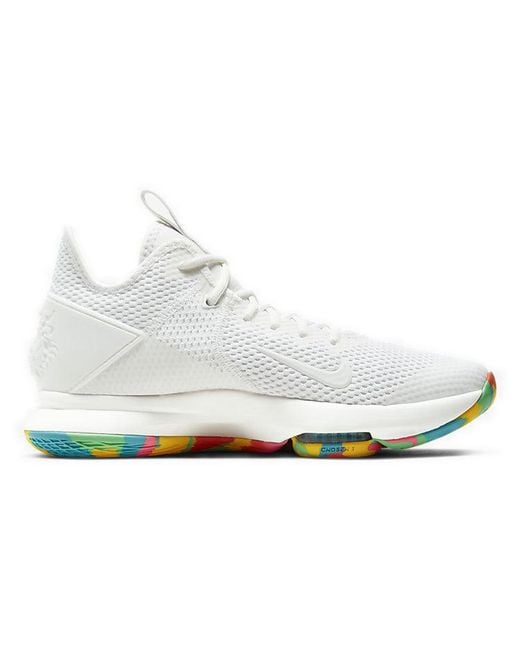 Nike Lebron Witness 4 Multi Camo' in White for Men | Lyst