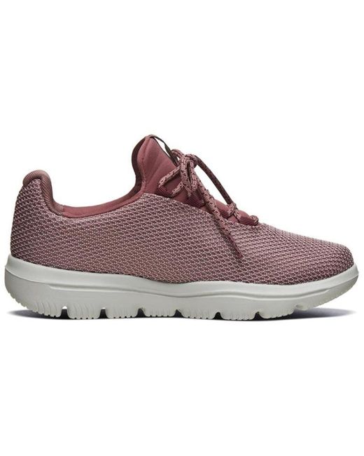 Skechers (Wmns) Go Walk Evolution Ultra Sneakers in Brown | Lyst