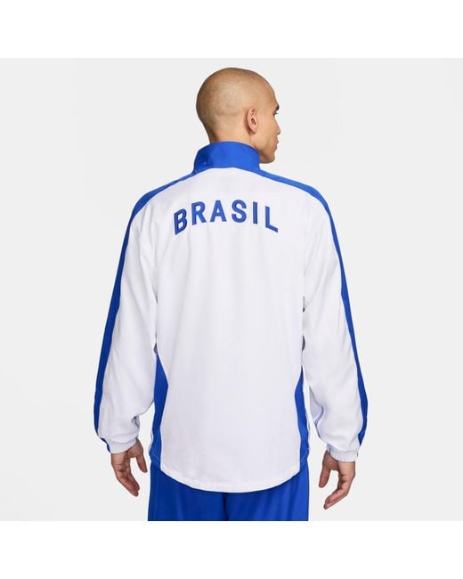 Nike Brazil 1998 Reissue Football Replica Tracksuit Jacket Lyon' in ...