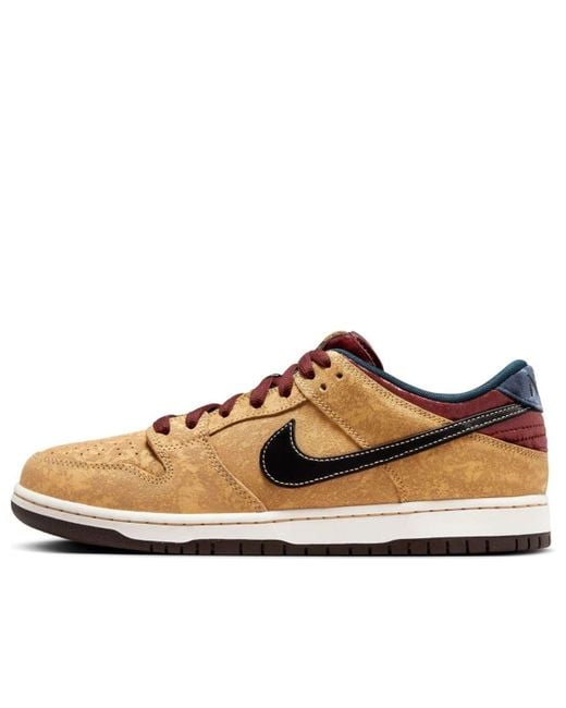Nike Sb Dunk Low Pro 'City Of Cinema' in Brown for Men | Lyst