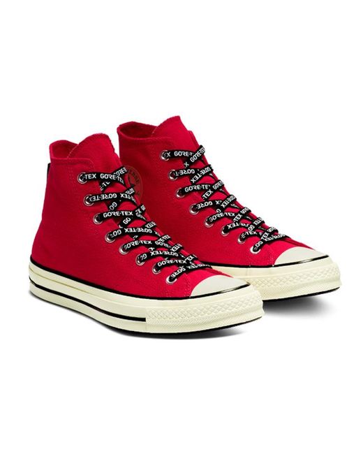 Converse Chuck 70 Hi Gore-Tex 'Enamel' in Red for Men | Lyst