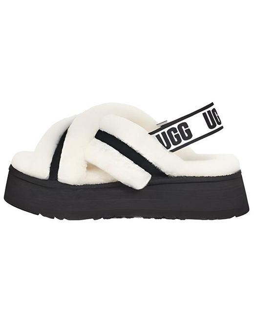 UGG (Wmns) Disco Cross in White | Lyst