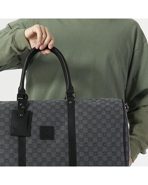 Nike Monogram Duffle Bag in Black | Lyst