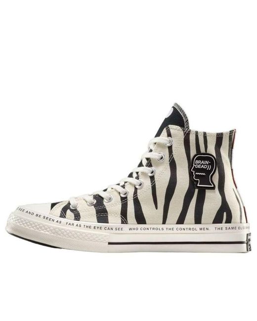 Converse X Brain Dead Chuck 70 in Black for Men | Lyst