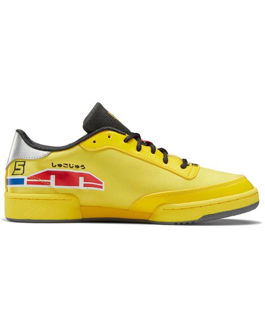 Reebok Power Rangers X Club C 'Saber-Toothed Tiger Zord' in Yellow for ...