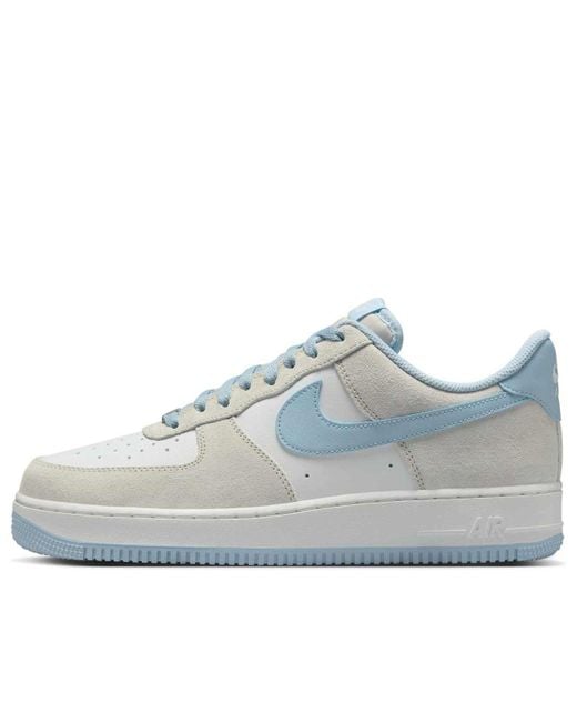 Nike Air Force 1 '07 Lv8 'Light Bone Light Armory' in Blue for Men | Lyst