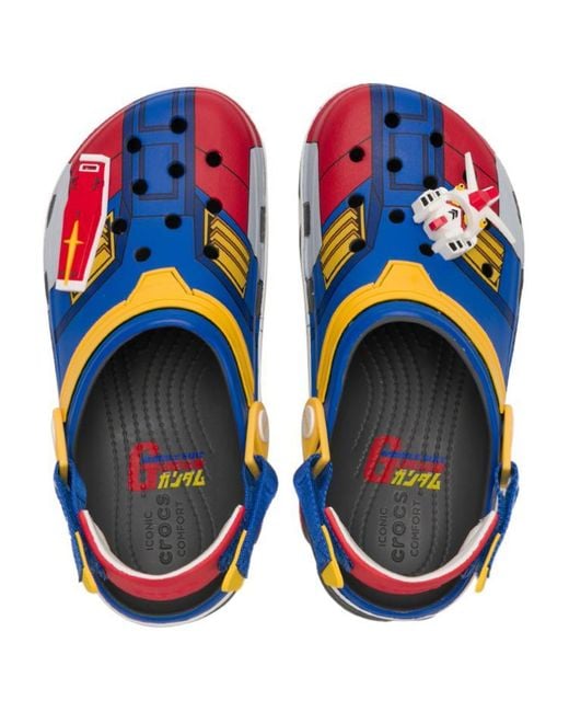 Crocs™ X Gundam All-Terrain Clog 'Rx-78-2' in Blue for Men | Lyst