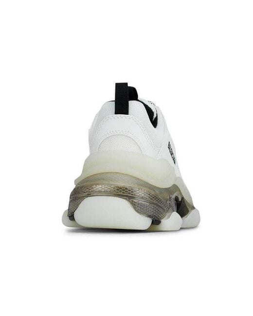 Balenciaga (Wmns) Triple S Sneaker 'Clear Sole in White | Lyst