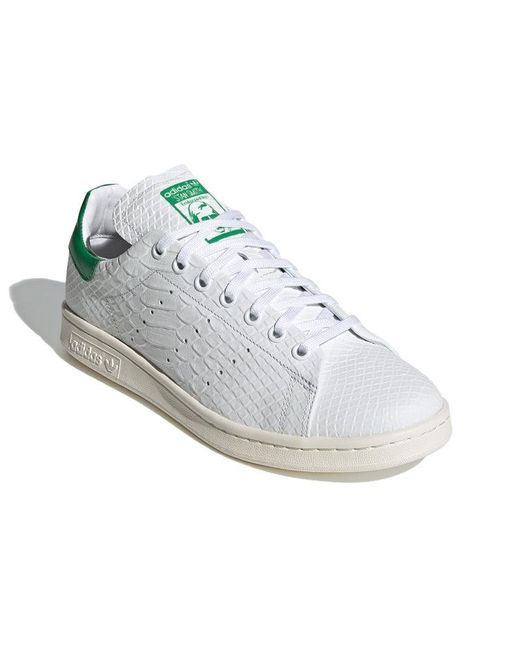 adidas Stan Smith Recon 'Italian Crocodile' in White for Men | Lyst
