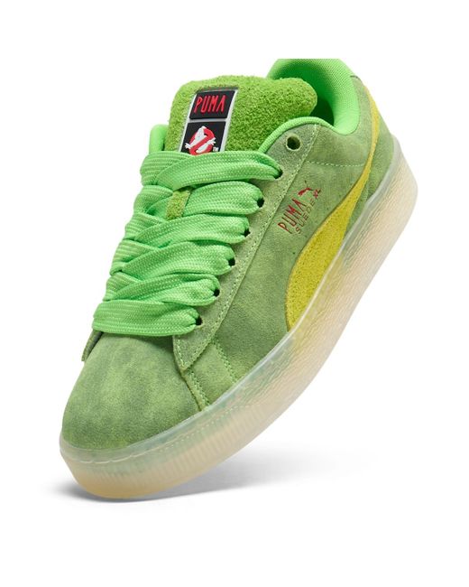 PUMA X Ghostbusters Suede Xl 'Slimer' in Green for Men | Lyst