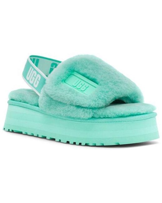 UGG (Wmns) Disco Slide 'Tide Pool' in Blue | Lyst