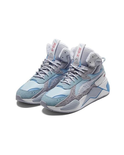 PUMA Rs-X Mid Wtr in Blue | Lyst