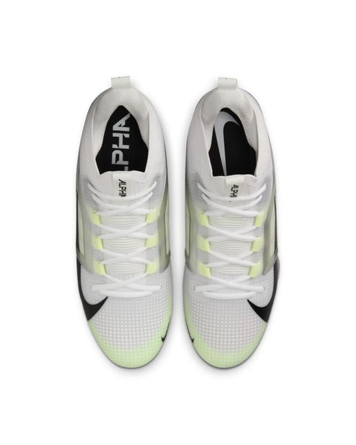 Nike Alpha Menace 4 Elite in White for Men | Lyst