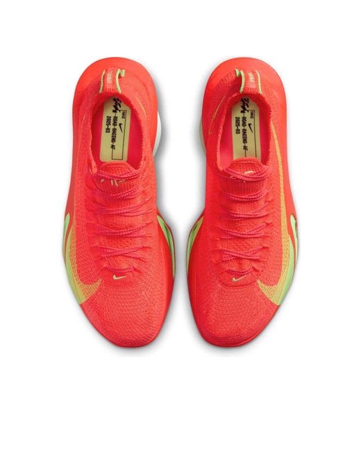 Nike Air Zoom Alphafly Next% 3 'Bright Crimson Lime Blast Mint Foam' in ...